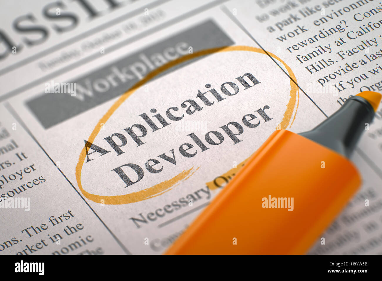 Web application developer hi-res stock photography and images - Alamy