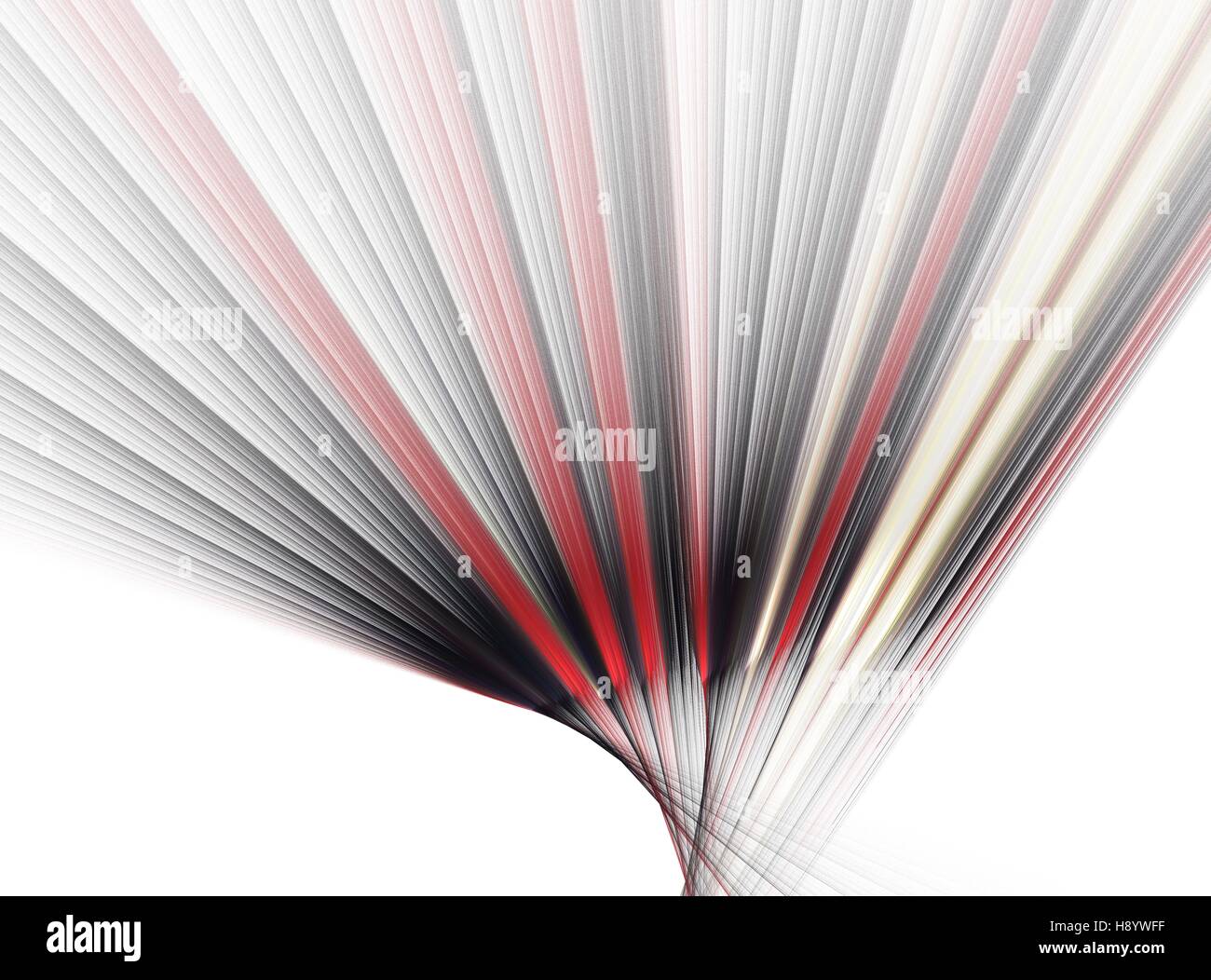 Background of colored lines spread out on white background Stock Photo ...