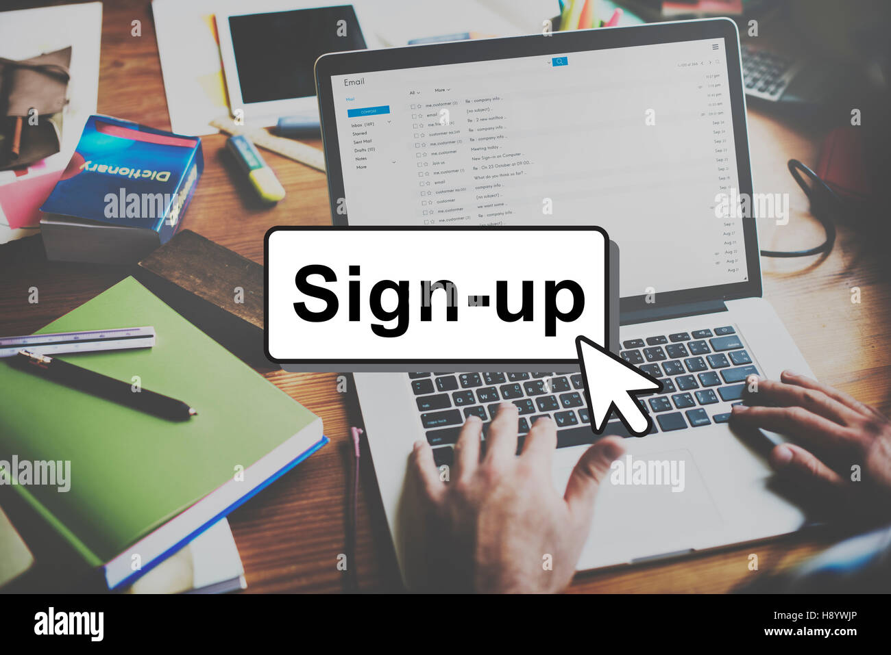 Login register join sign hi-res stock photography and images - Alamy