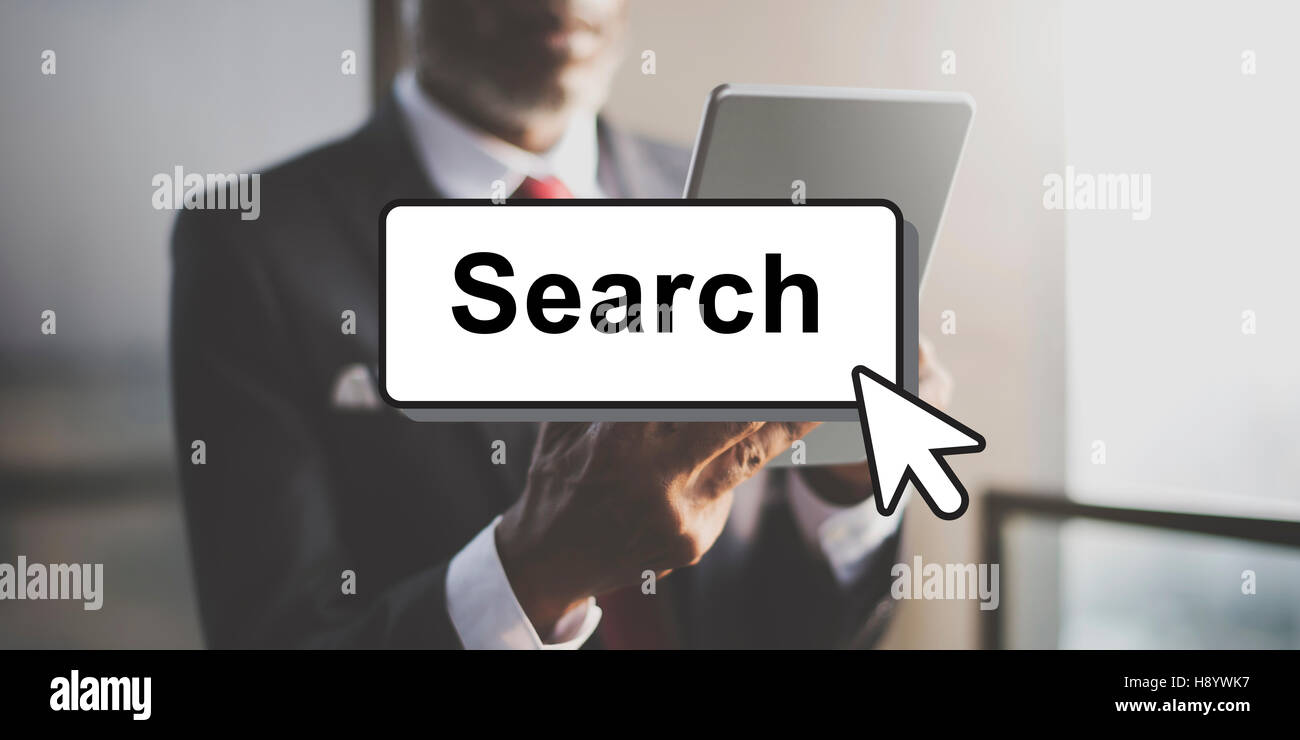 Search Searching Finding Looking Optimisation Concept Stock Photo - Alamy