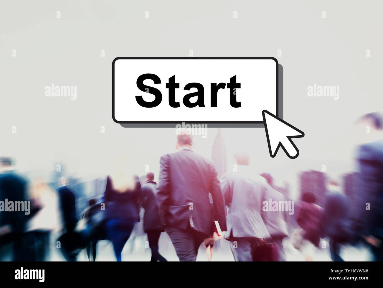 Start Starter Begin Build Launch Motivate First Concept Stock Photo - Alamy