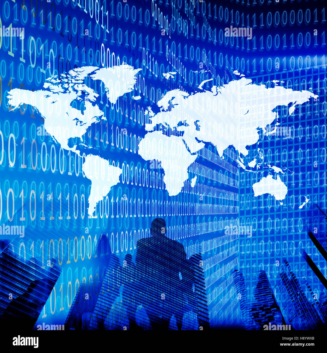 Binary Code Building Stock Photos & Binary Code Building Stock Images ...