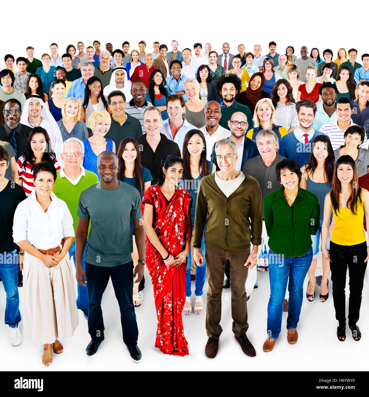 People Diversity Ethnicity Crowd Society Group Stock Photo - Alamy