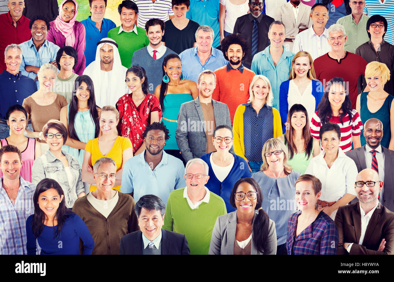 Diverse Diversity Ethnic Ethnicity Togetherness Unity Concept Stock ...