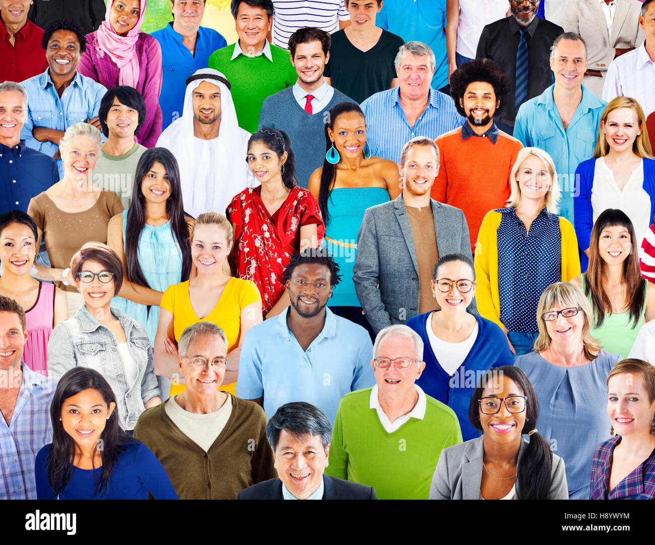 Diverse Diversity Ethnic Ethnicity Togetherness Unity Concept Stock ...