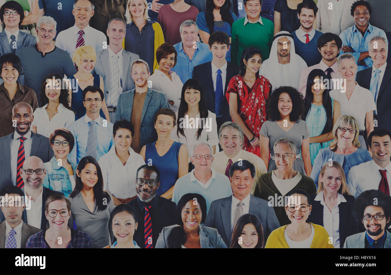 Diverse Diversity Ethnic Ethnicity Togetherness Unity Concept Stock ...