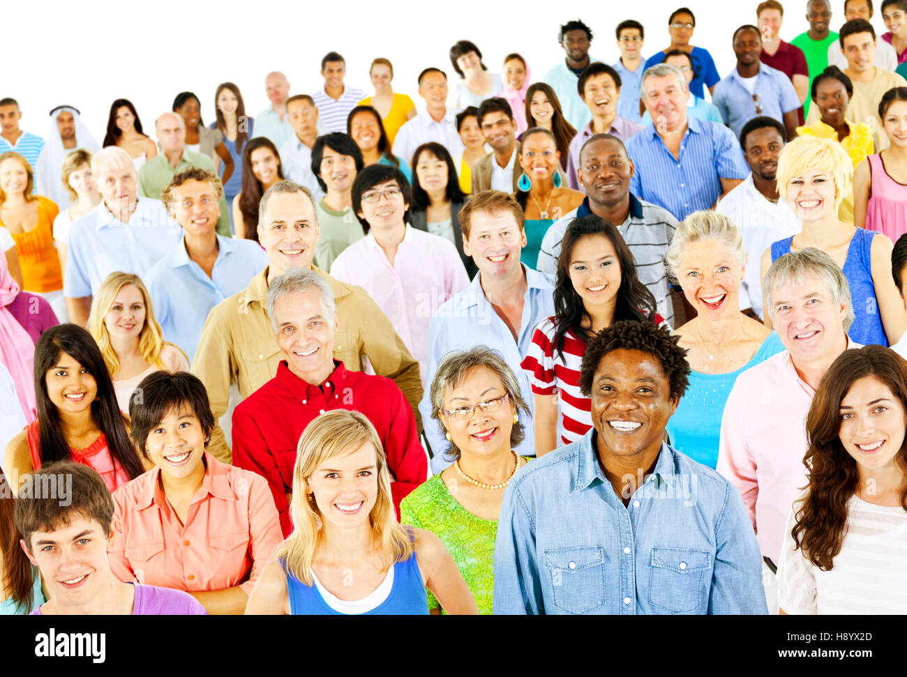 Ethnicity Diversity Ethnic Diverse Community Crowd Concept Stock Photo ...