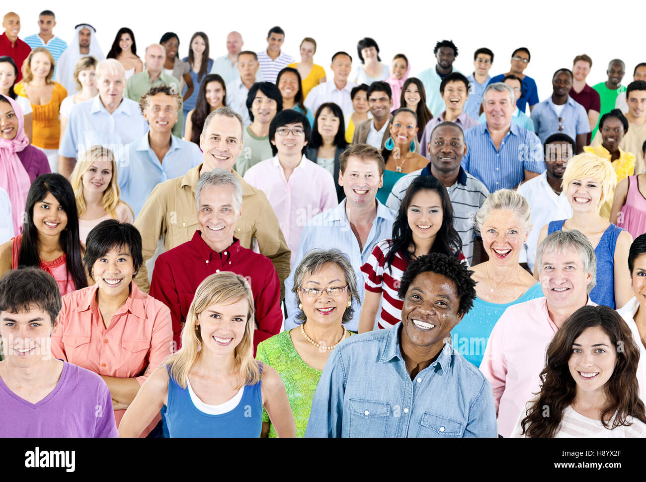 Ethnicity Diversity Ethnic Diverse Community Crowd Concept Stock Photo ...