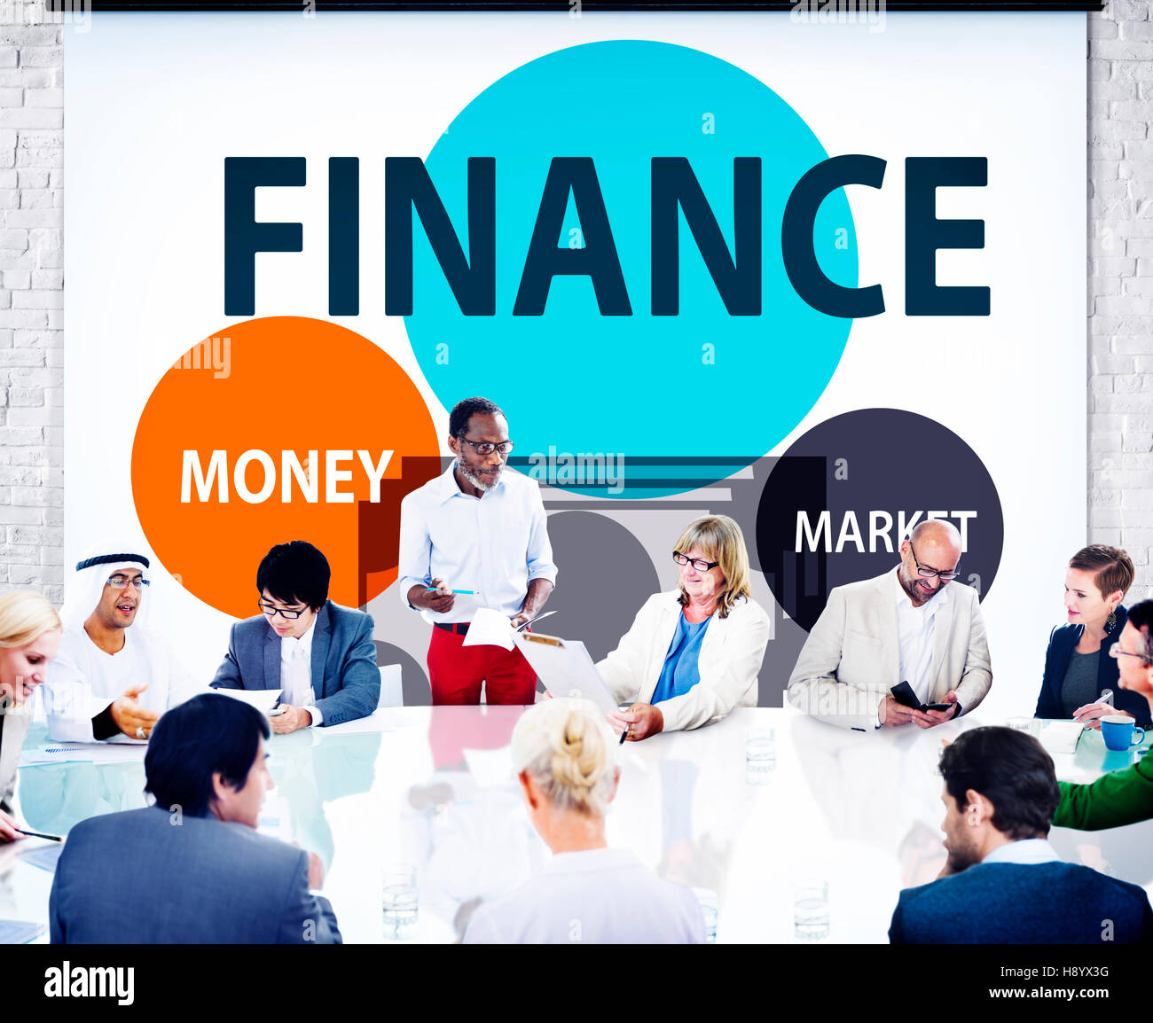 Finance Economy Money Market Financial Concept Stock Photo - Alamy