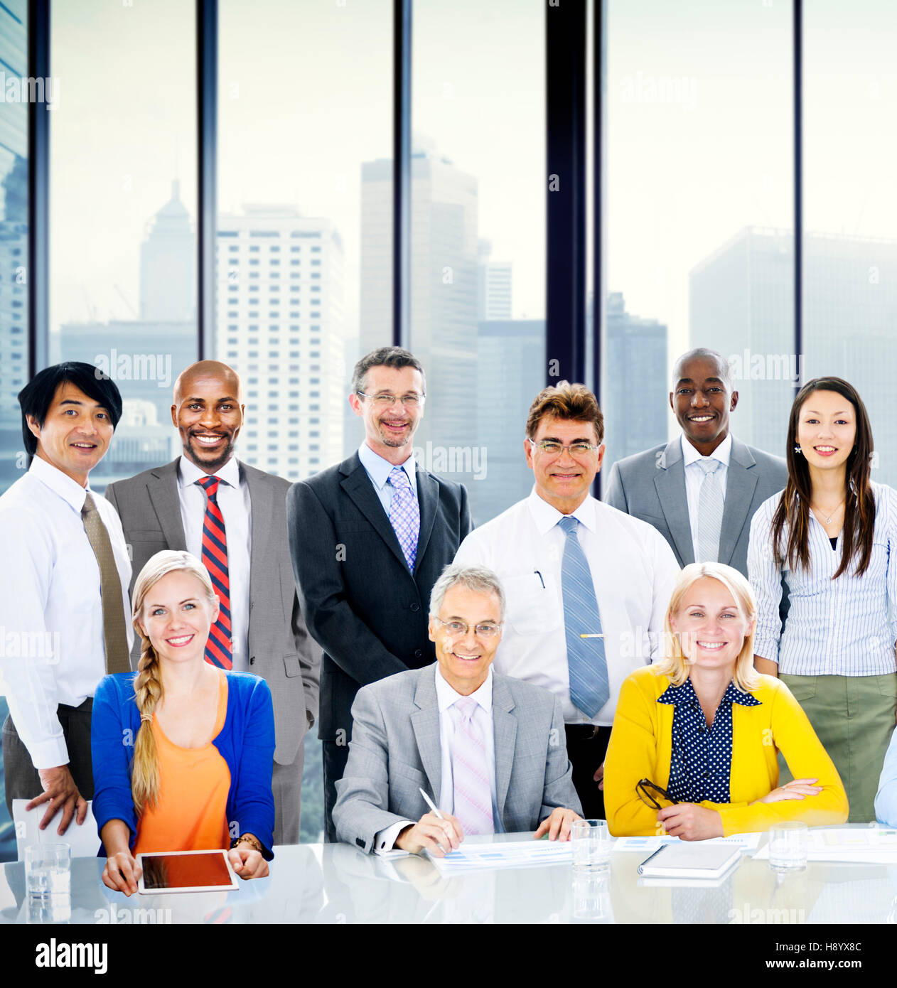 Business People Meeting Discussion Corporate Team Concept Stock Photo ...