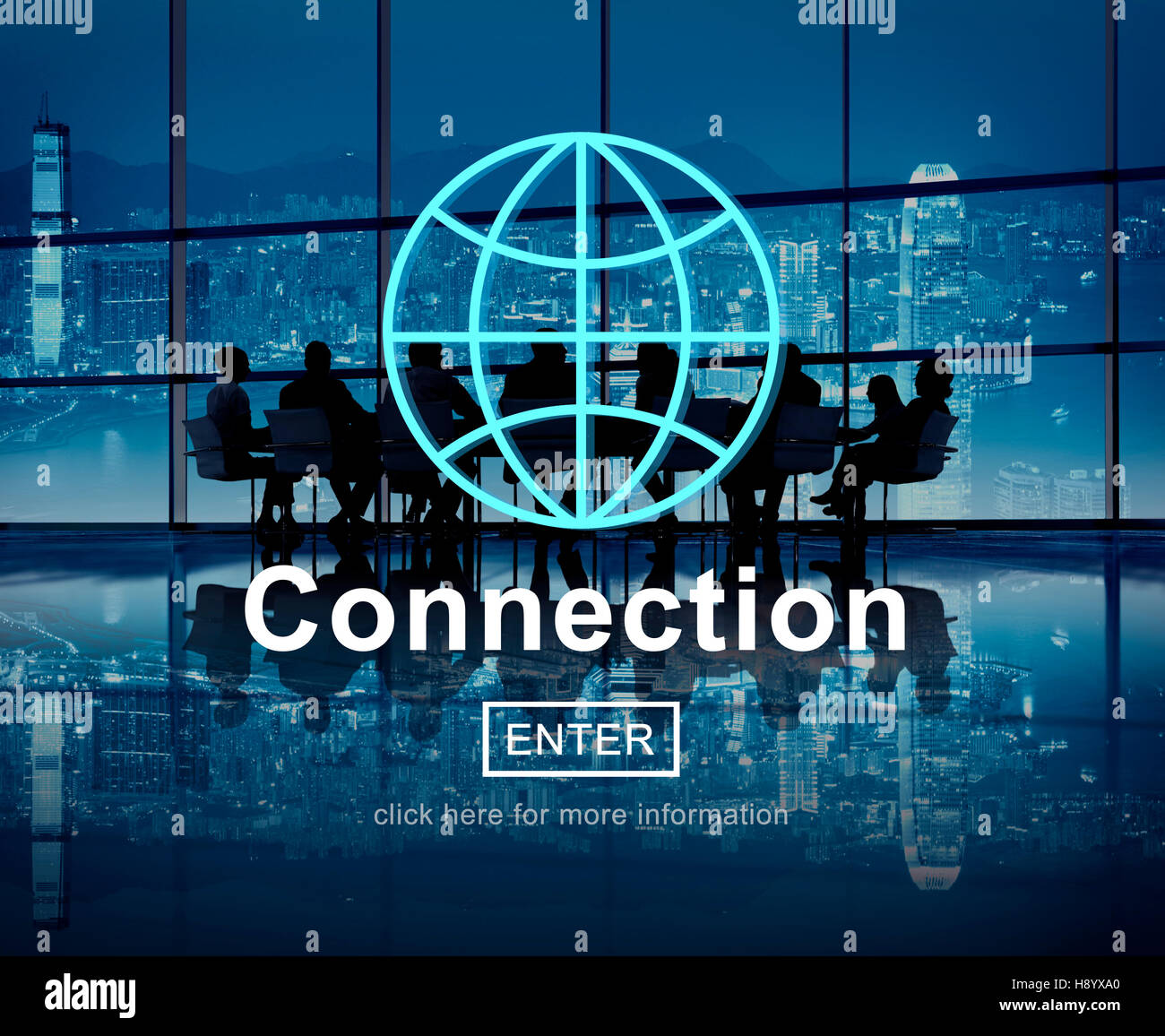 Connection Internet Technology Online Website Concept Stock Photo - Alamy