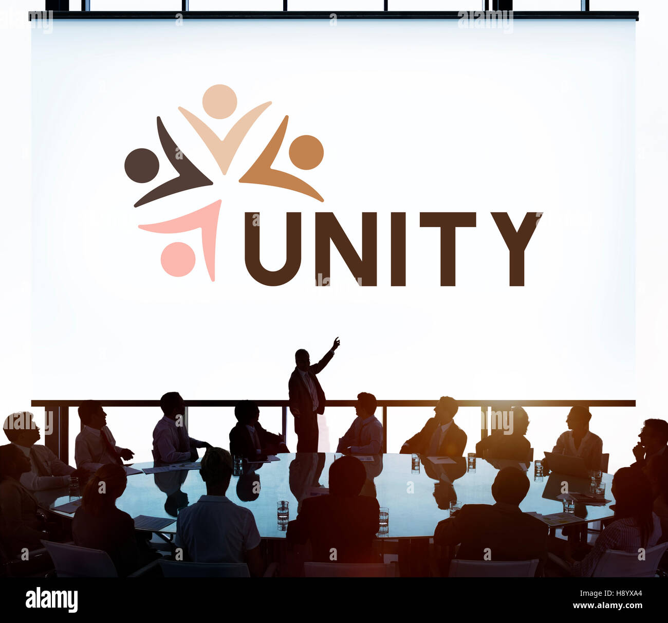 Variety Unity Treatment Togetherness Graphic Concept Stock Photo - Alamy