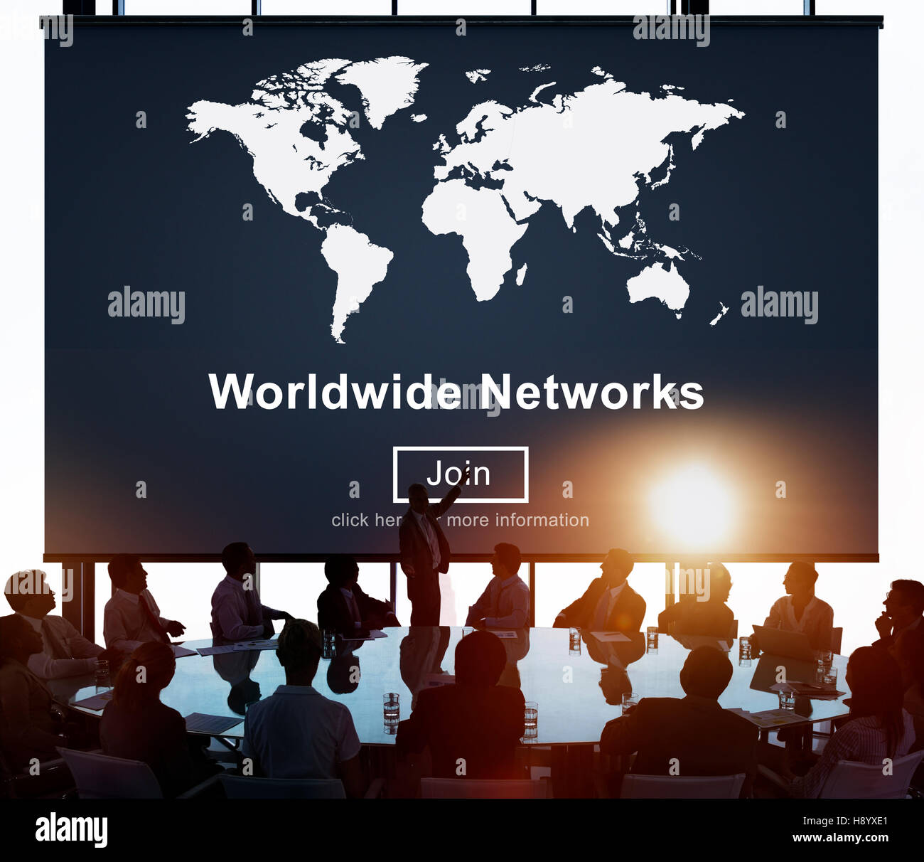Worldwide Networks Global International Unity Concept Stock Photo - Alamy