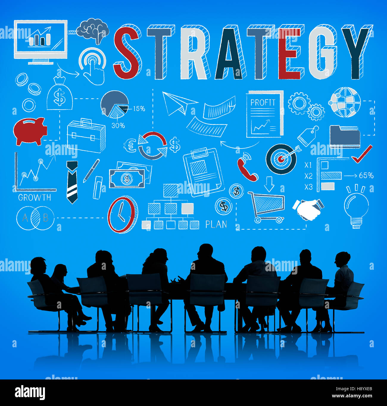Strategy Operation Planning Tactics Vision Plan Concept Stock Photo - Alamy