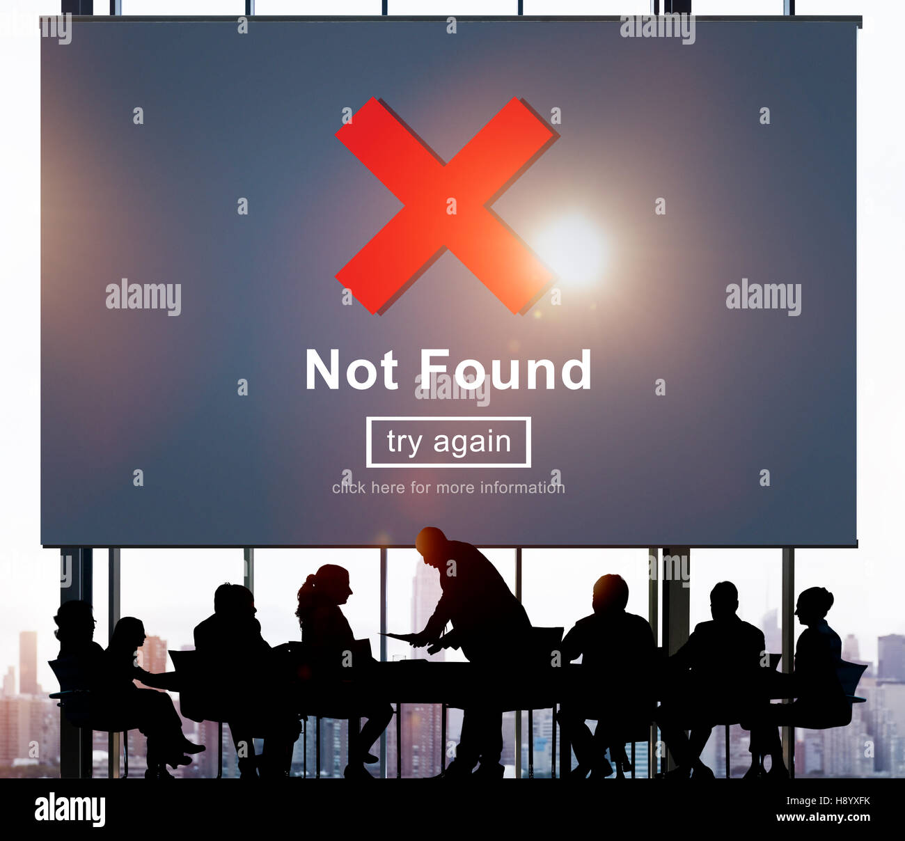 Presentation screen error hi-res stock photography and images - Alamy