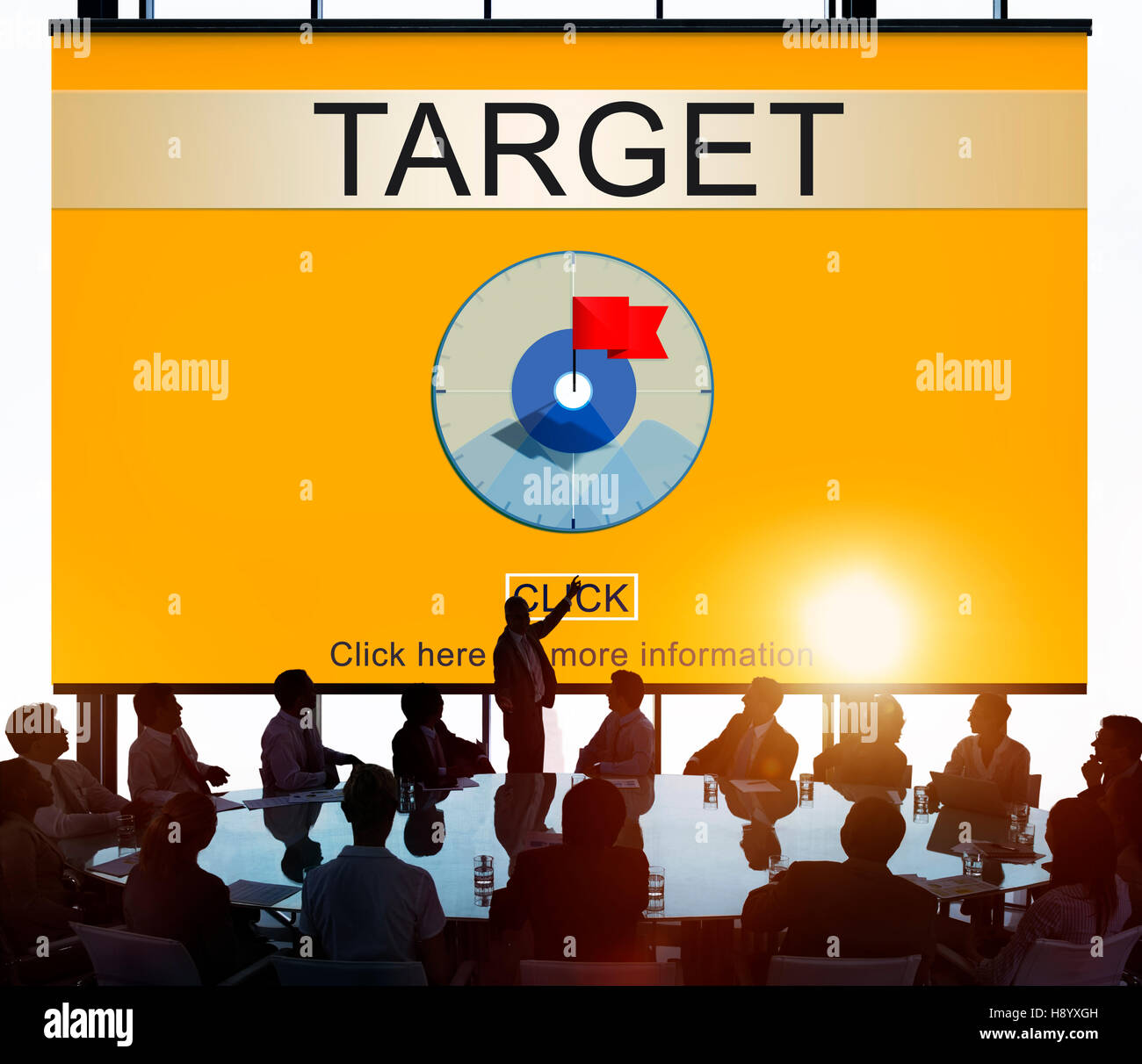 Target Aim Goal Objective Potential Value Vision Concept Stock Photo ...