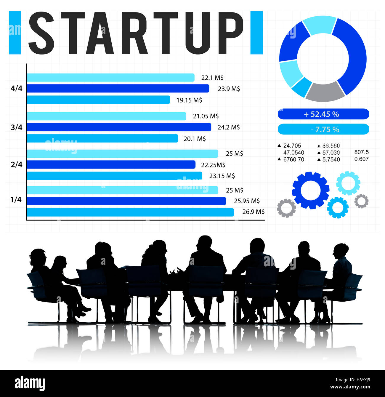 Startup New Business Growth Sucess Development Concept Stock Photo - Alamy