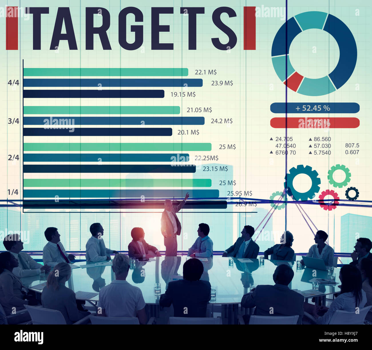 Target Achievement Goal Success Aspiration Concept Stock Photo - Alamy