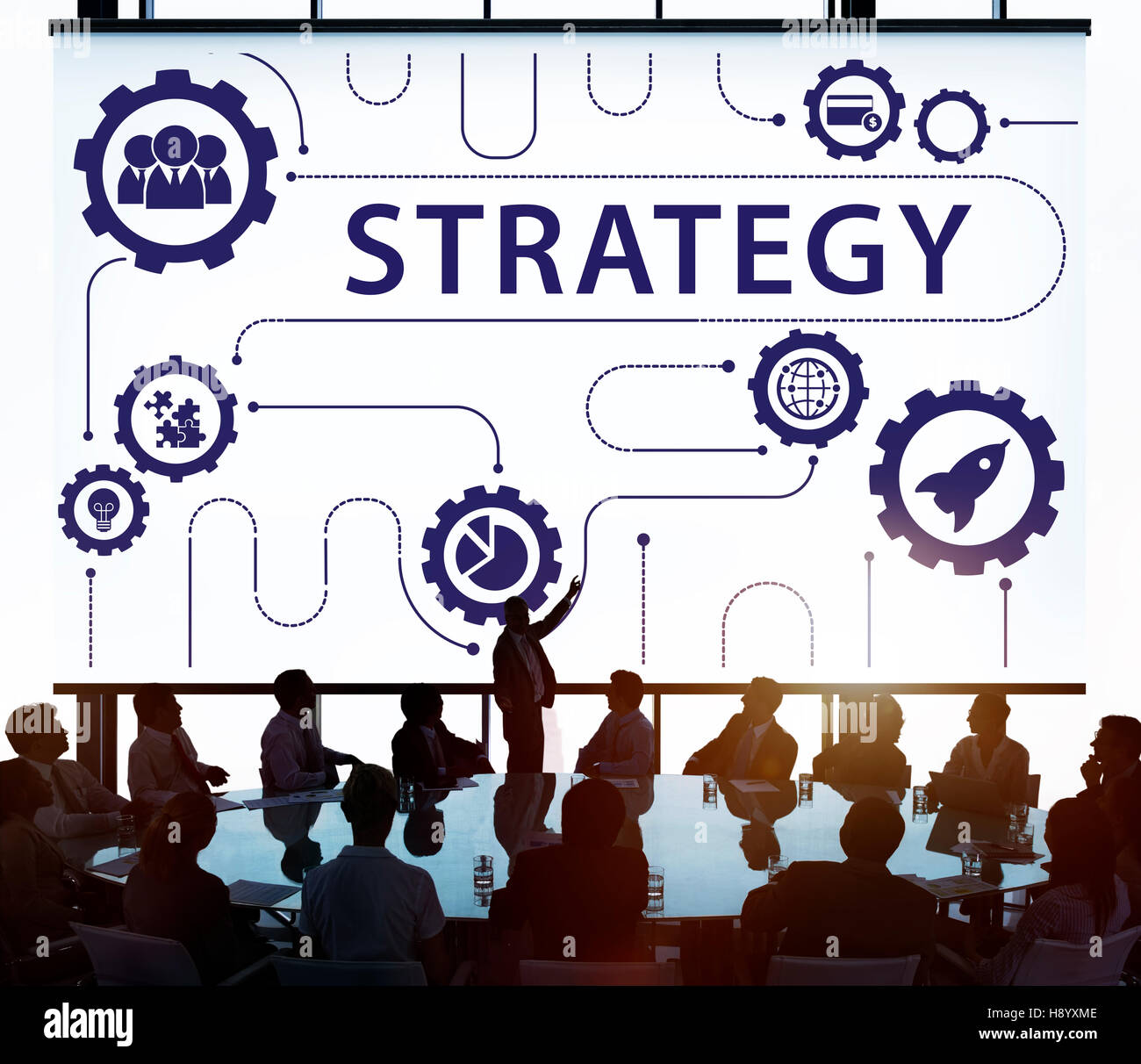 New Business Startup Graphics Concept Stock Photo - Alamy