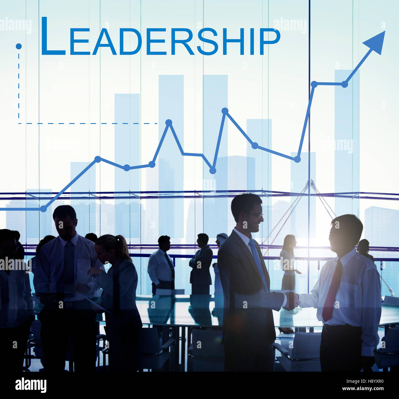 Leadership Management Skills Leader Support Concept Stock Photo - Alamy