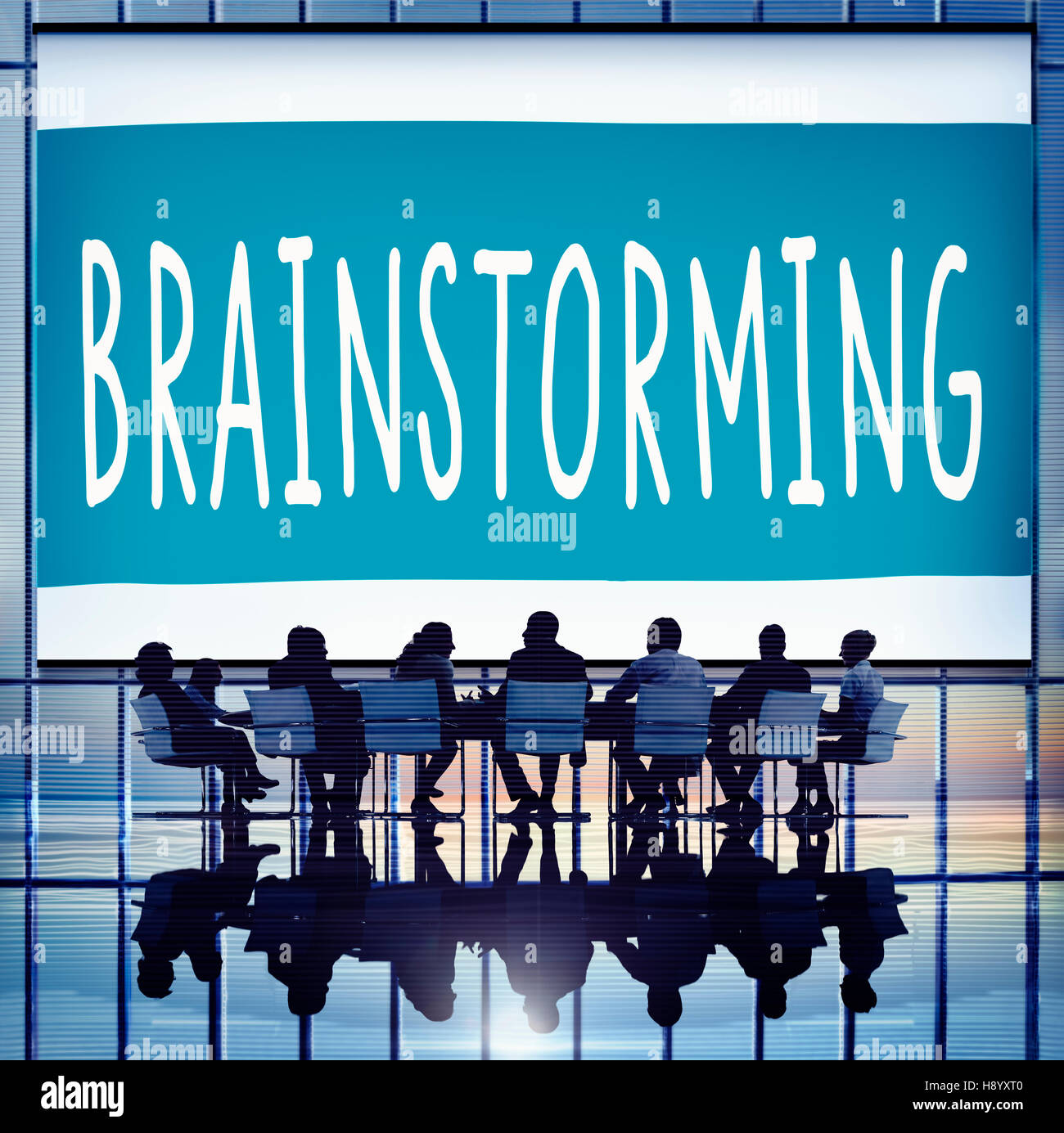 Brainstorming Discussion Thinking Ideas Concept Stock Photo - Alamy