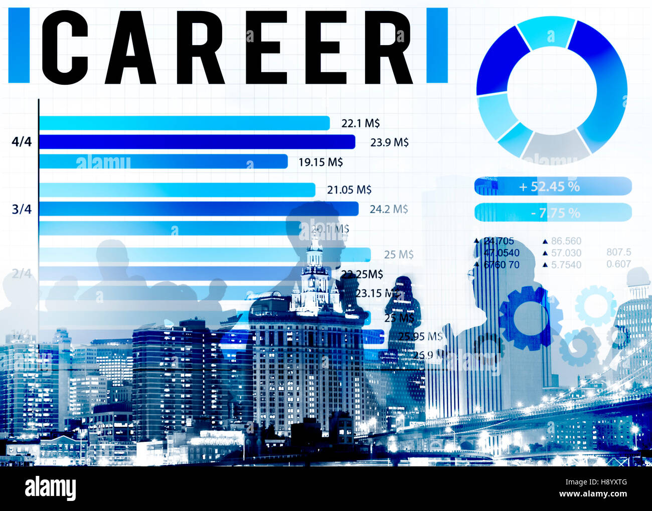 Job Career Occupation Working Concept Stock Photo - Alamy