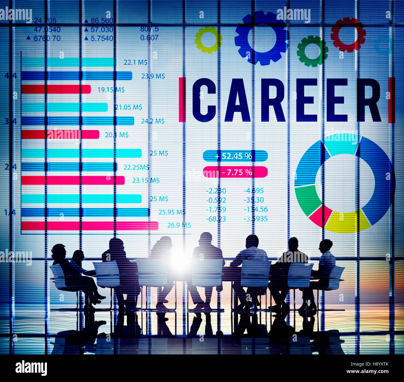 Job Career Occupation Working Concept Stock Photo - Alamy