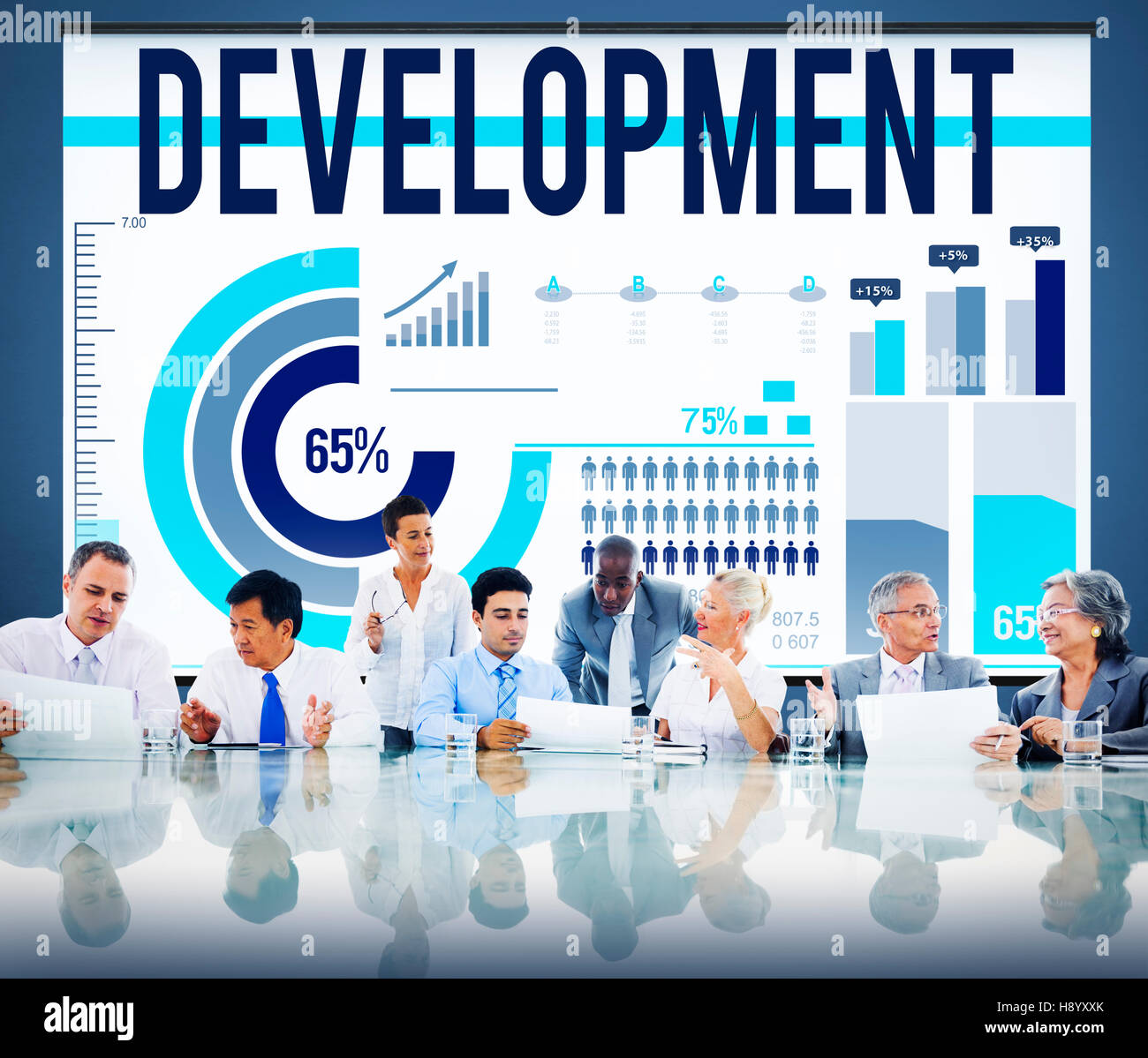 Development Growth Opportunity Planning Vision Concept Stock Photo - Alamy