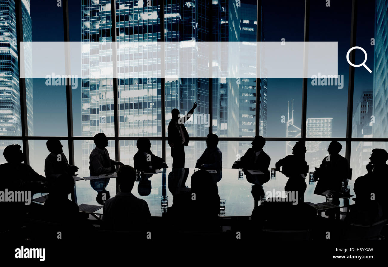 Search Box Web Online Technology Internet Website Concept Stock Photo ...