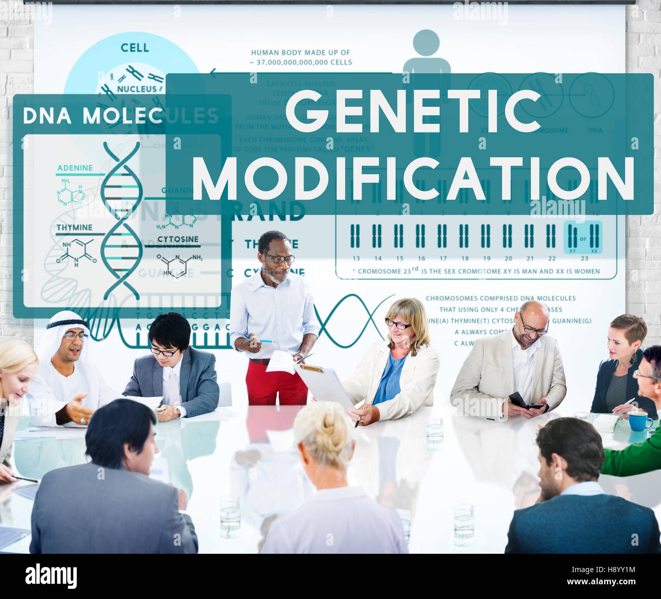 Genetic Mutation Modification Biology Chemistry Concept Stock Photo - Alamy