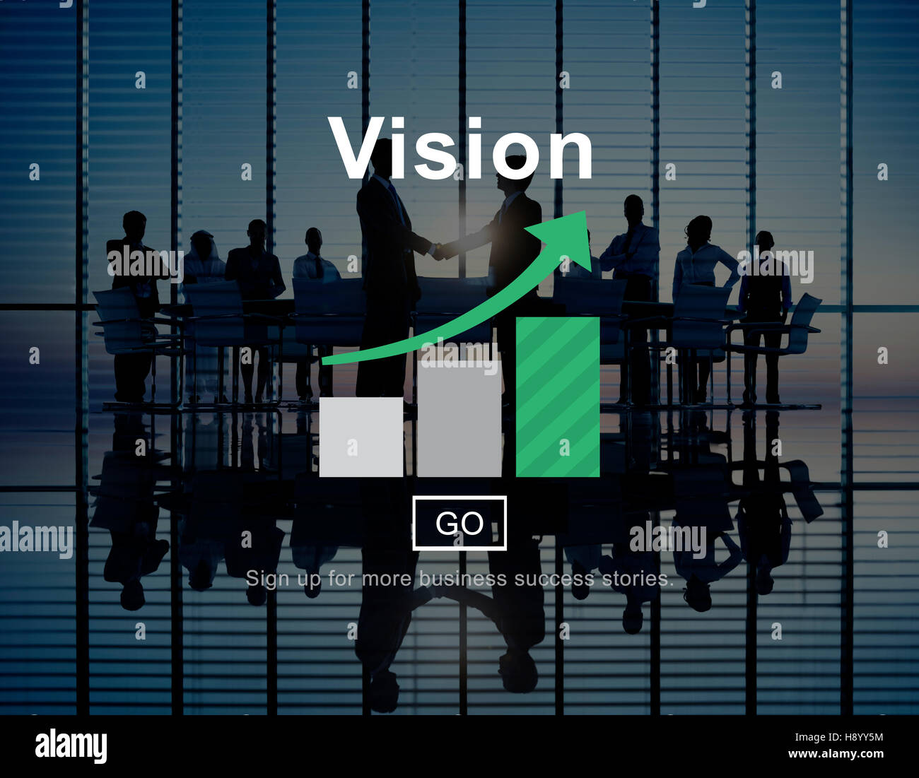 Vision Inspiration Homepage Ideas Concept Stock Photo - Alamy