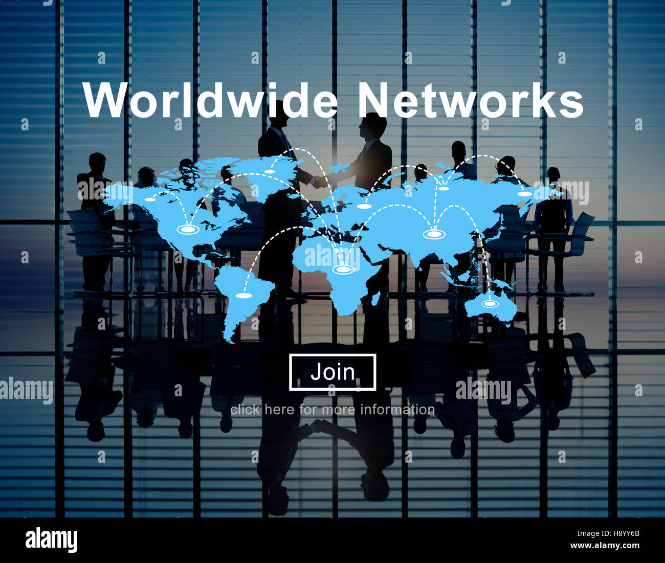 Worldwide Networks Global International Unity Concept Stock Photo - Alamy