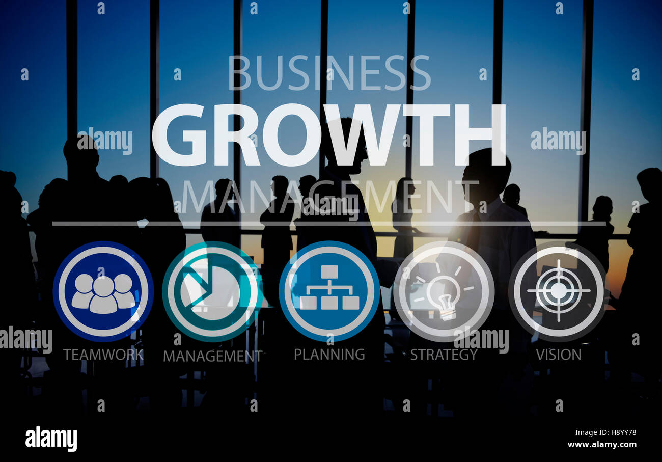 Growth Strategy Management Mission Success Concept Stock Photo - Alamy