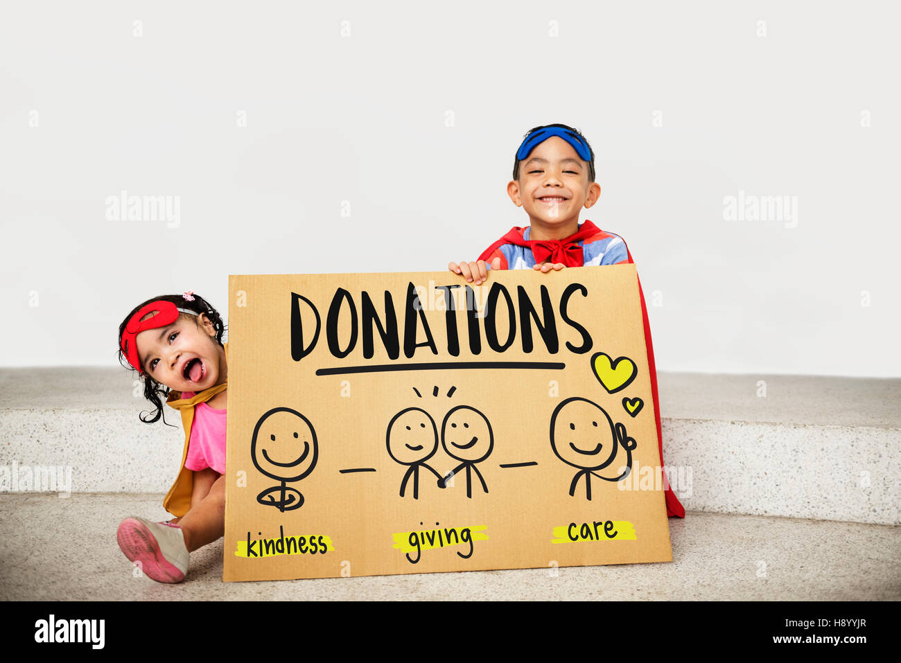 Charity Donations Fundraising Nonprofit Volunteer Concept Stock Photo ...