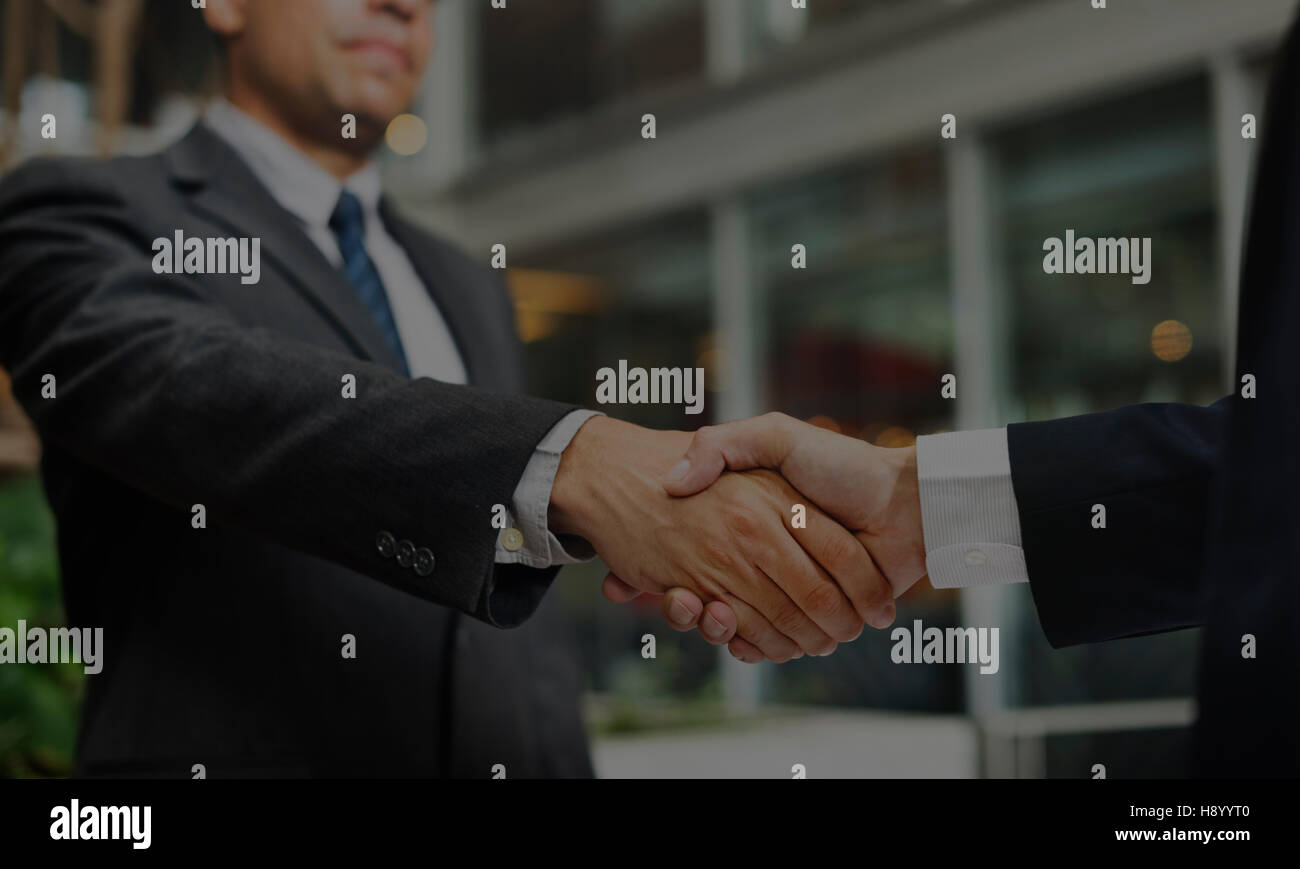 Handshake Business Deal Agreement Accepted Concept Stock Photo - Alamy