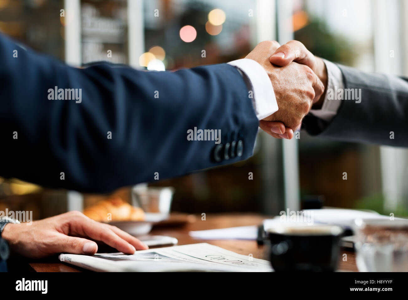 Business Handshake Success Deal Concept Stock Photo - Alamy