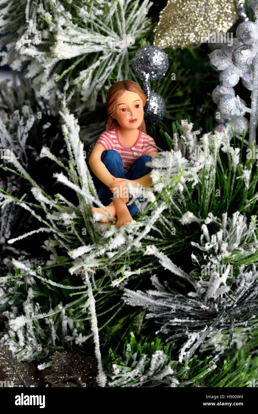 Miniature christmas trees hi-res stock photography and images - Alamy