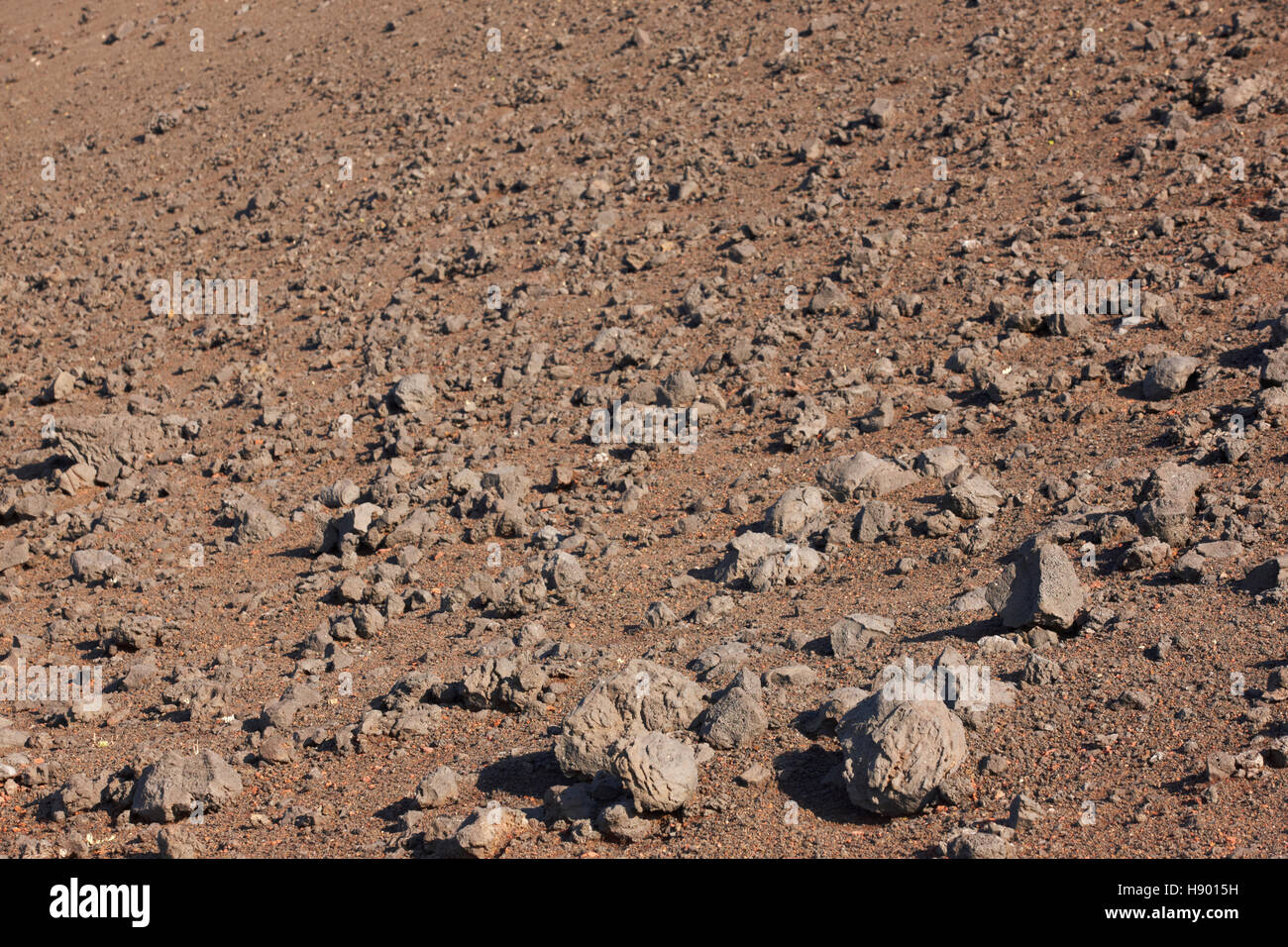 Azores surface volcanic landscape in Faial island. Ponta dos Capelinhos ...