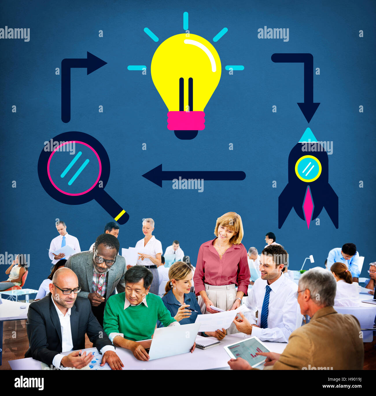 Ideas Inspiration Imagination Vision Innovation Concept Stock Photo - Alamy