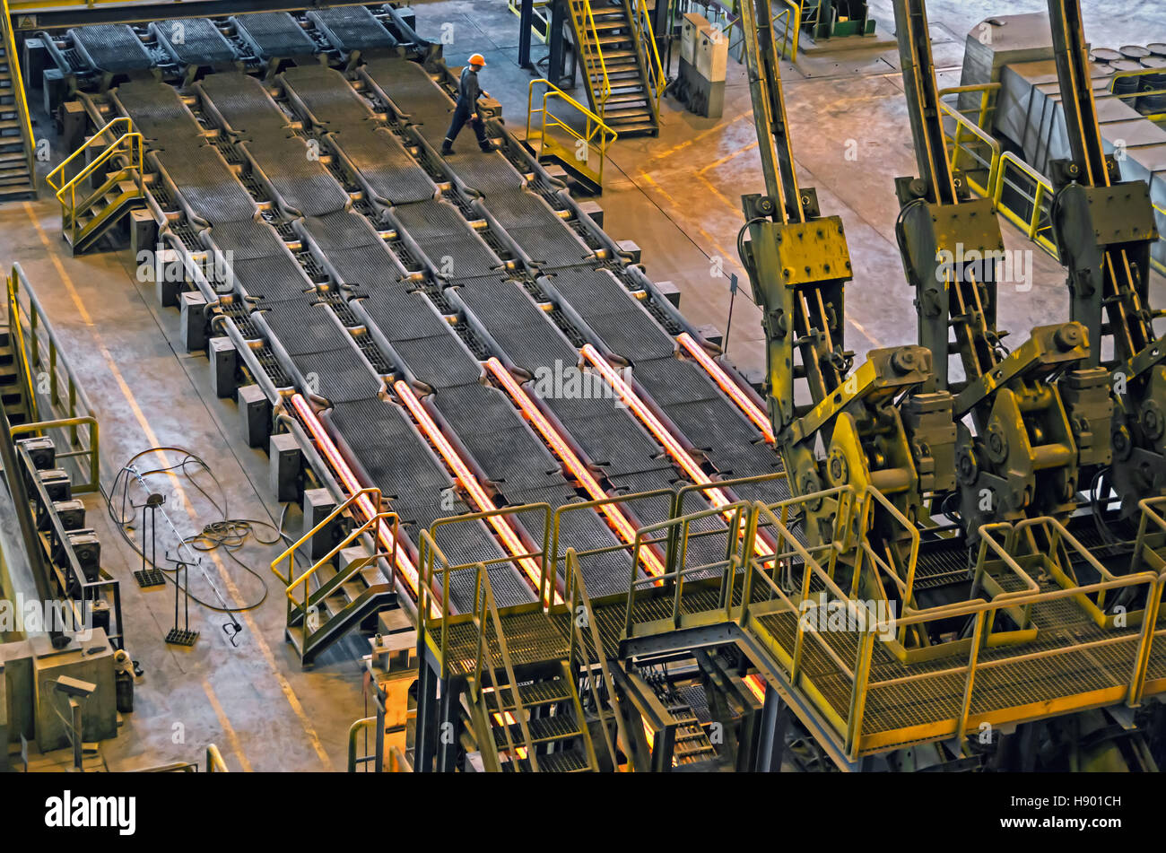 Continuous casting machine hi-res stock photography and images - Alamy