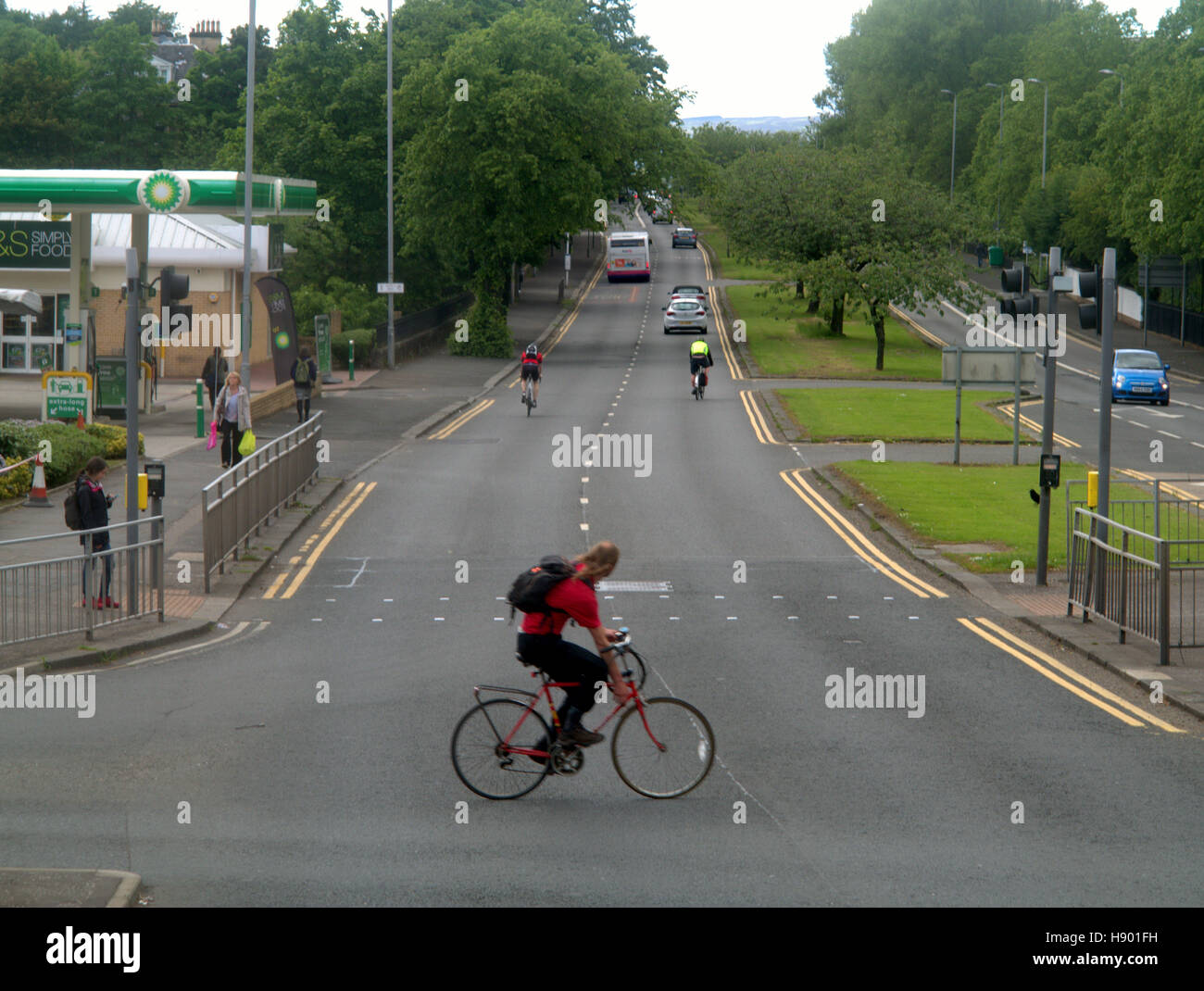 Crossing blocked hi-res stock photography and images - Alamy