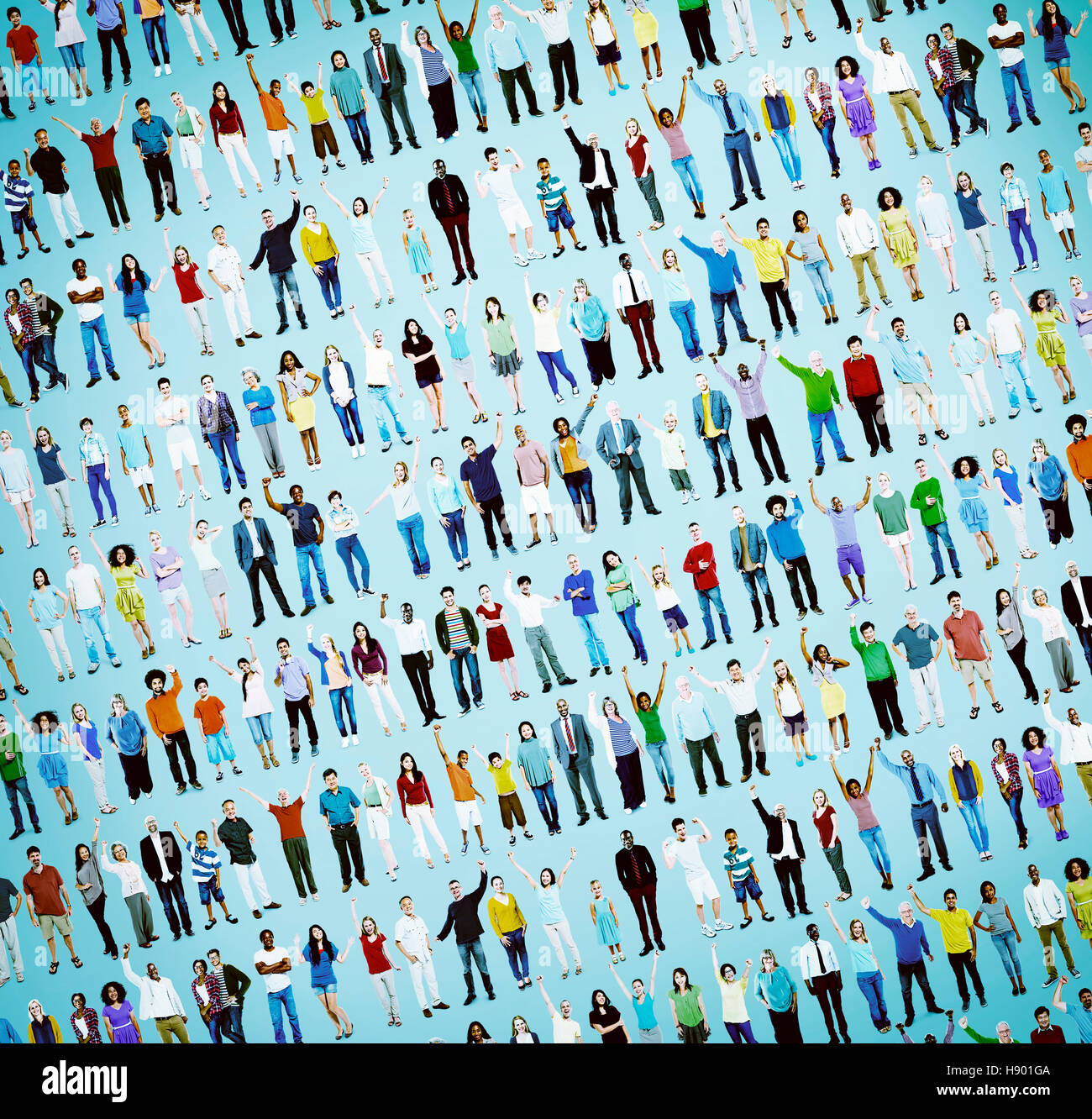 Multiethnic People Togetherness Celebration Arms Raised Concept Stock ... Multiethnic People Togetherness Celebration Arms Raised Concept Stock ...