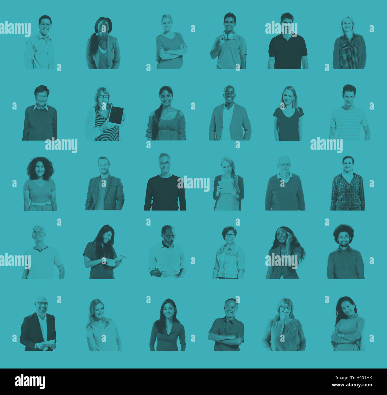 Diverse People Global Communications Technology Concept Stock Photo - Alamy