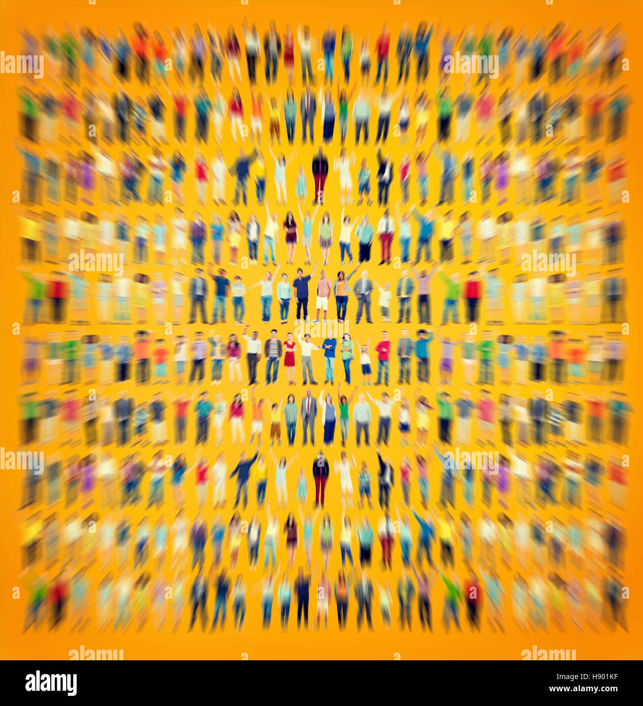Multiethnic Casual People Togetherness Celebration Arms Raised Concept ... Multiethnic Casual People Togetherness Celebration Arms Raised Concept ...