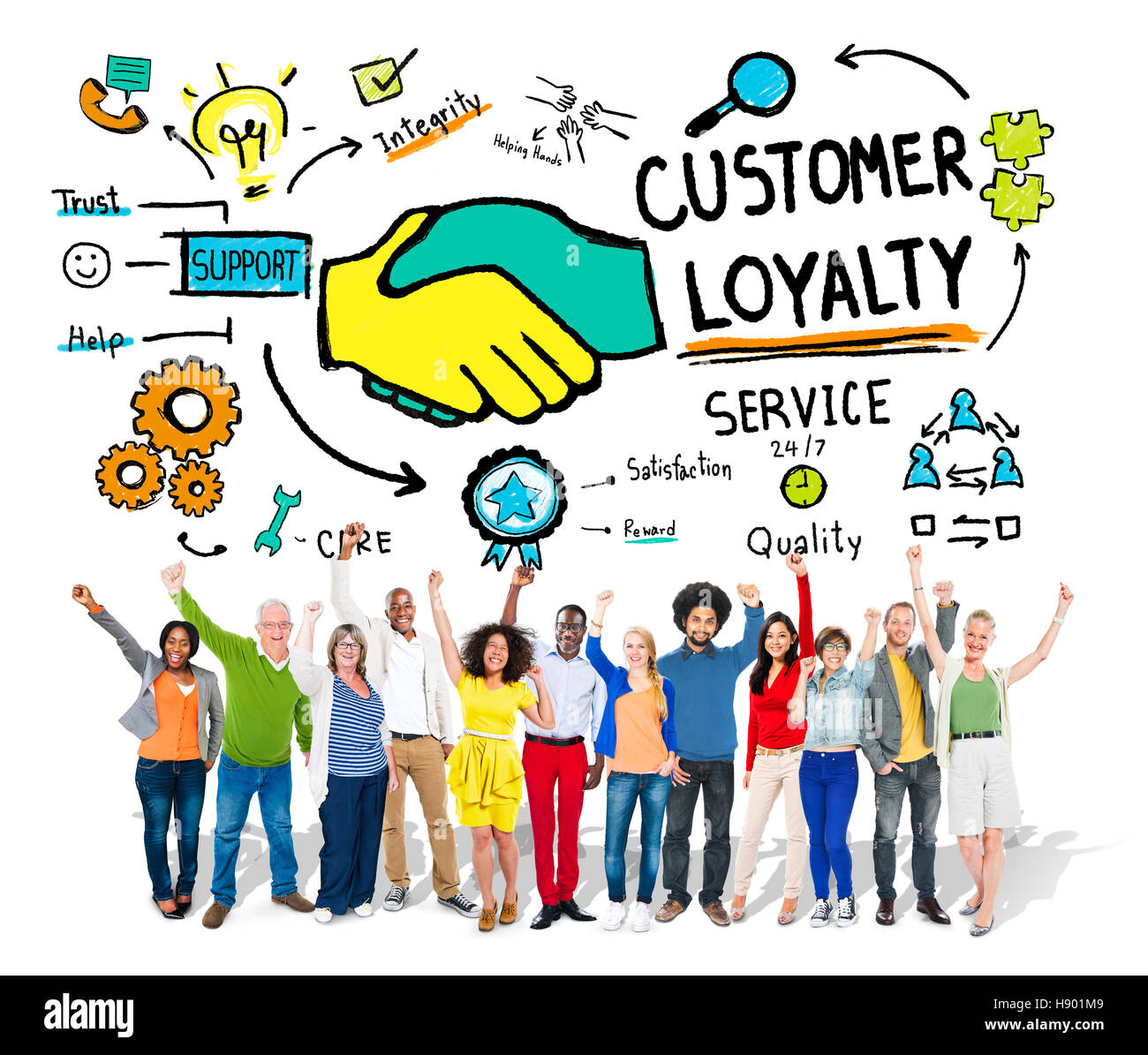 Motivation trust Cut Out Stock Images & Pictures - Alamy