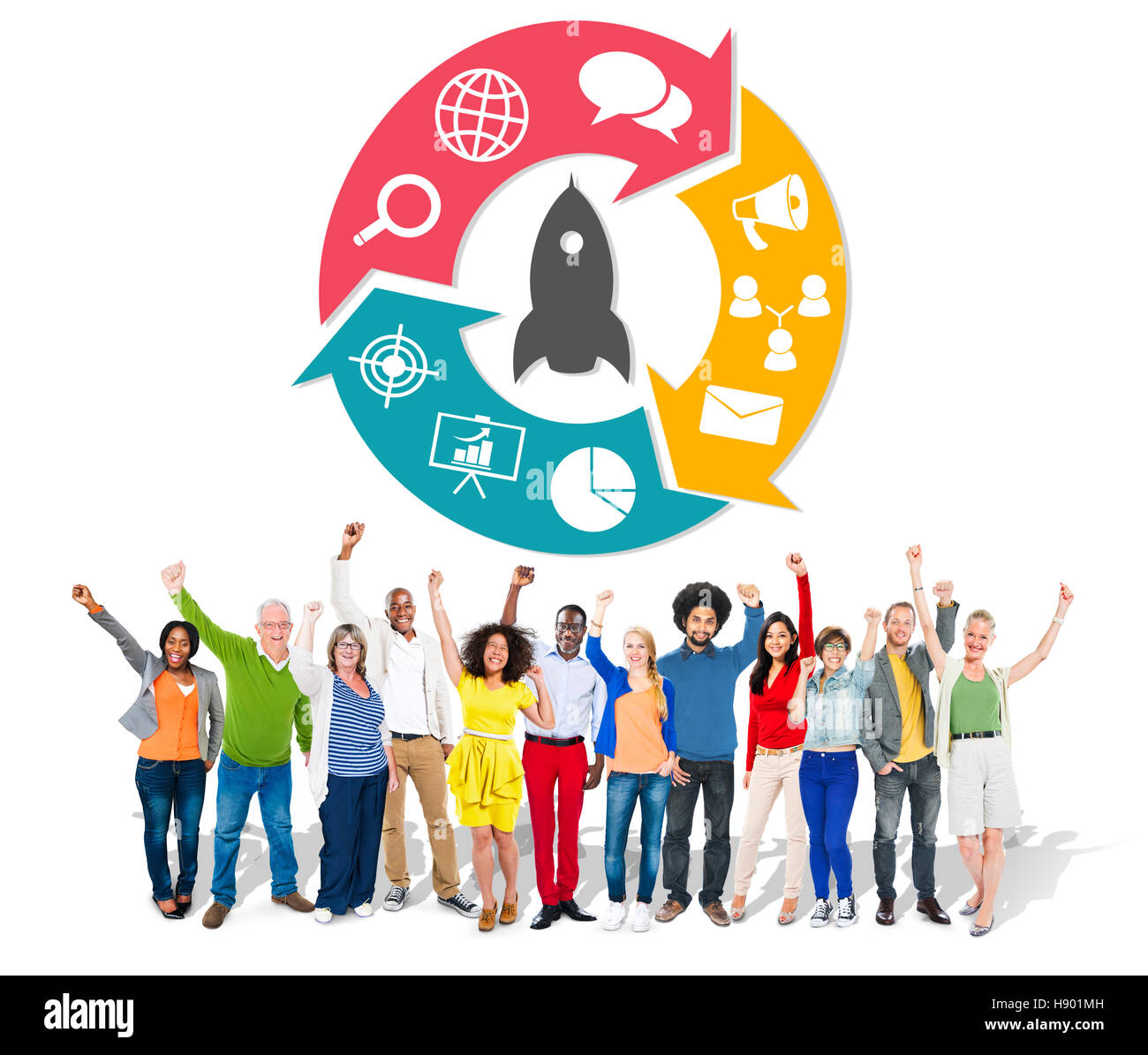 Innovation Start Up Success Growth Concept Stock Photo - Alamy