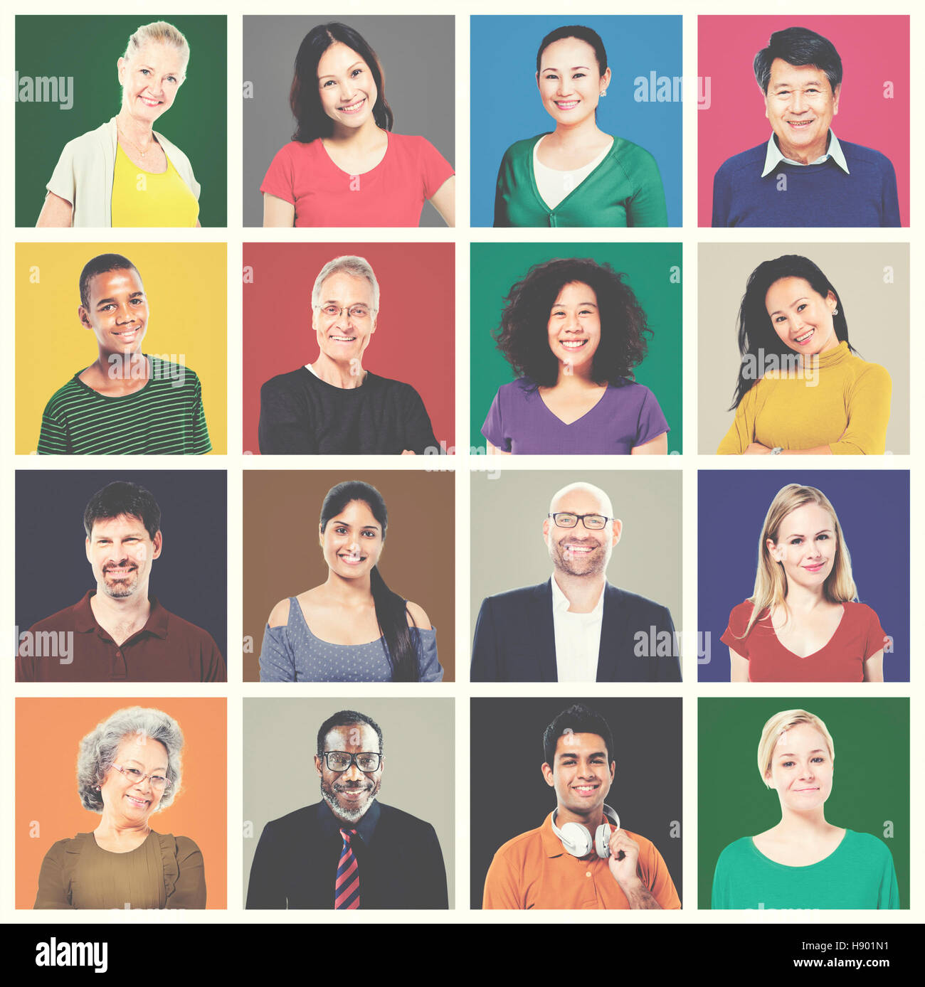 Faces Of People Around The World