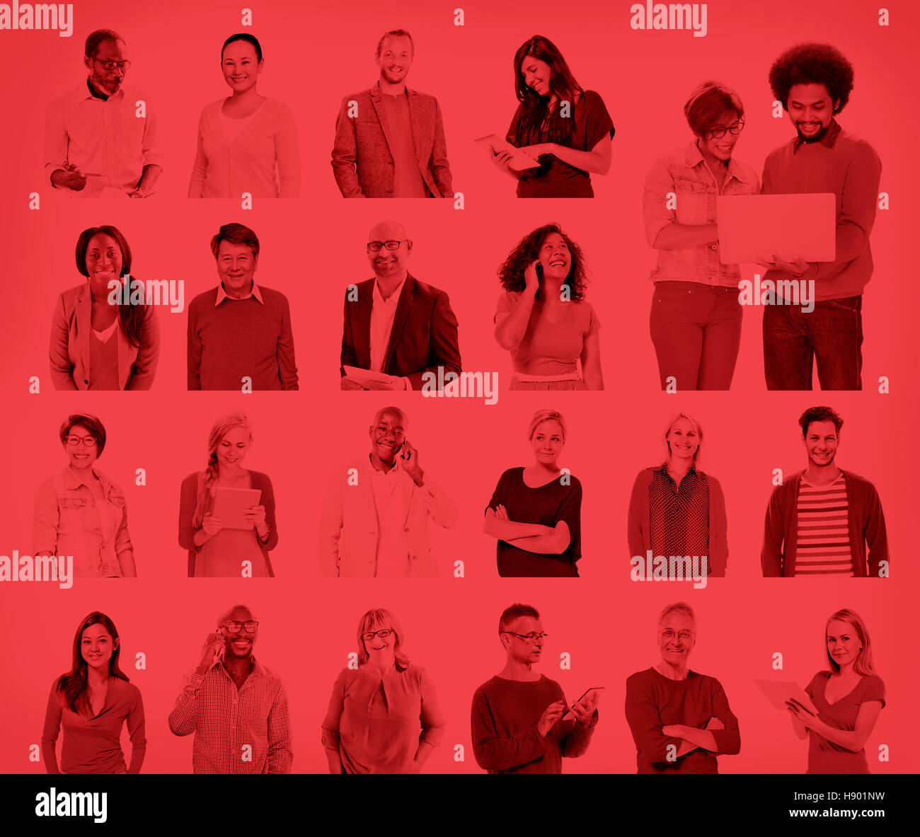 Community Communication Networking Technology Content Concept Stock ...