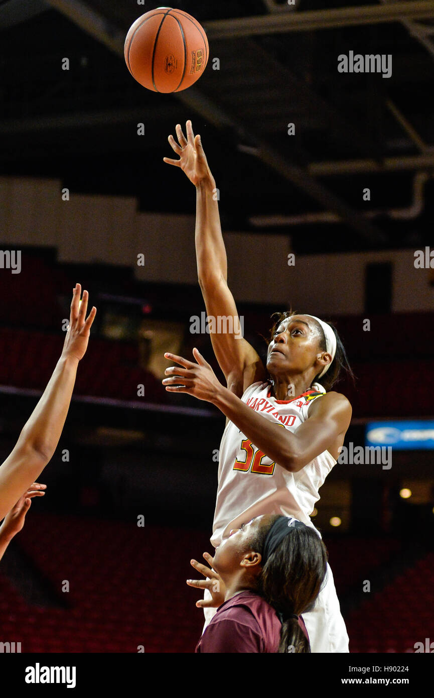 College Park, Maryland, USA. 16th Nov, 2016. SHATORI WALKER-KIMBROUGH ...