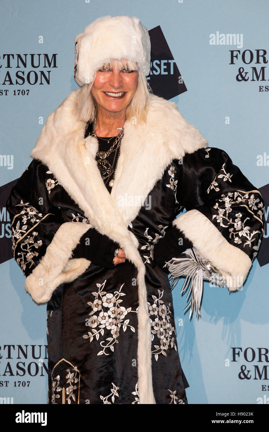 London, UK. 16th November 2016. Pictured: Virginia Bates. VIPs attend ...